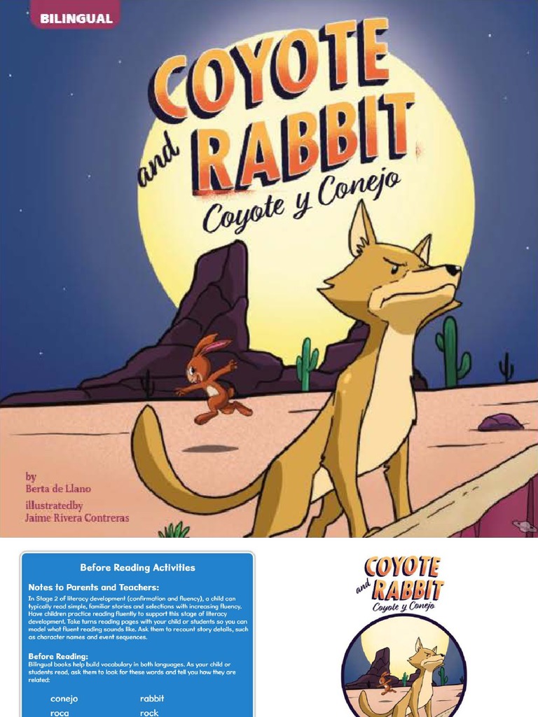Coyote y Conejo (inglés) | PDF