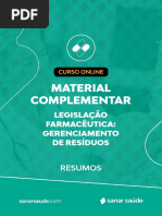 PGRSS 2025 | PDF | Desperdício | Farmácia