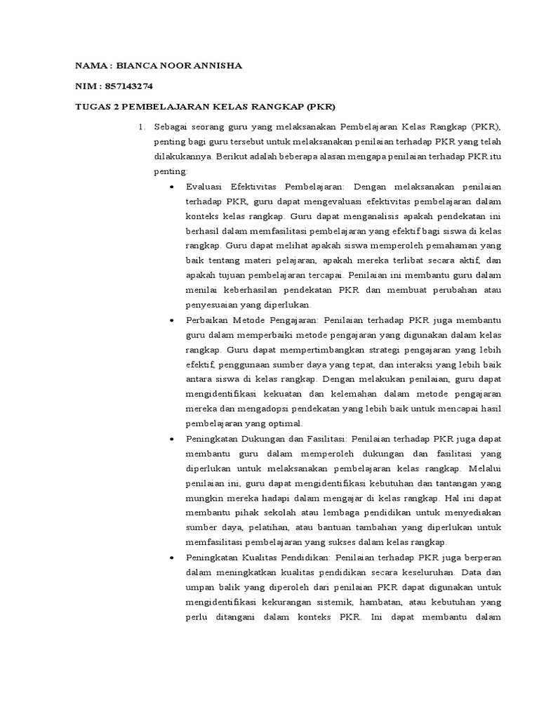 Tugas 2 PKR | PDF