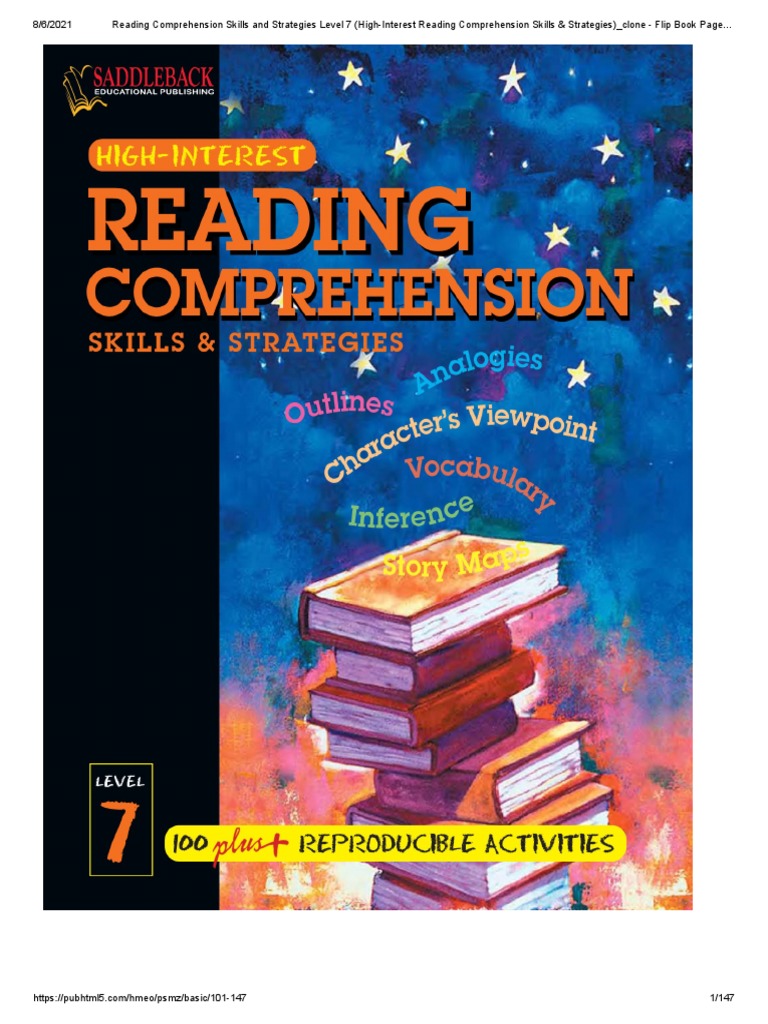 Level 7 Reading Comprehension Strategies | PDF | Reading Comprehension ...