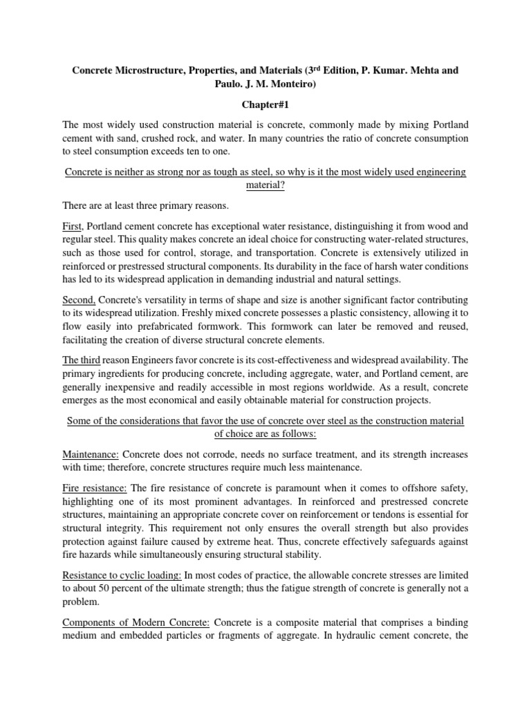 Task#1 | PDF | Concrete | Cement