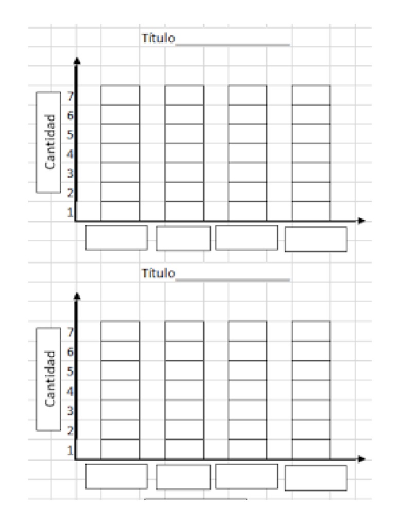 Plantilla para Grafica de Barras | PDF