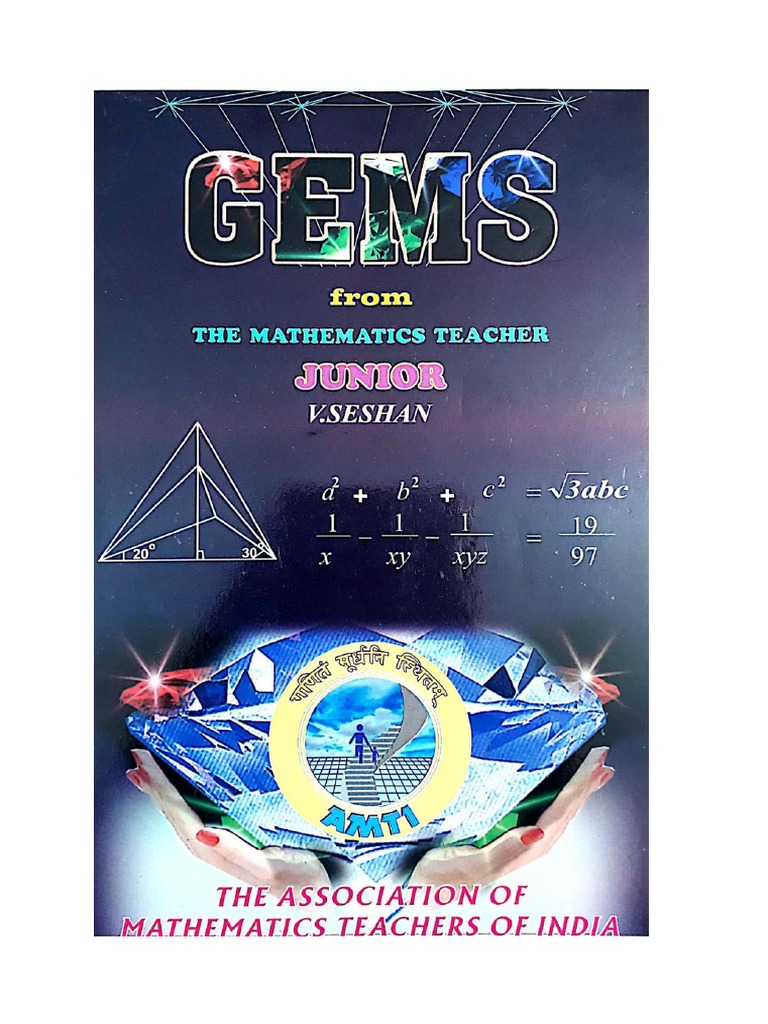 Amti Gems Junior 1 From The Mathematics Teacher Bhaskara Contest Math ...