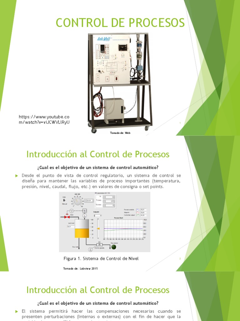 Clase 1 Control de Procesos | PDF | Presión | Sistema de control