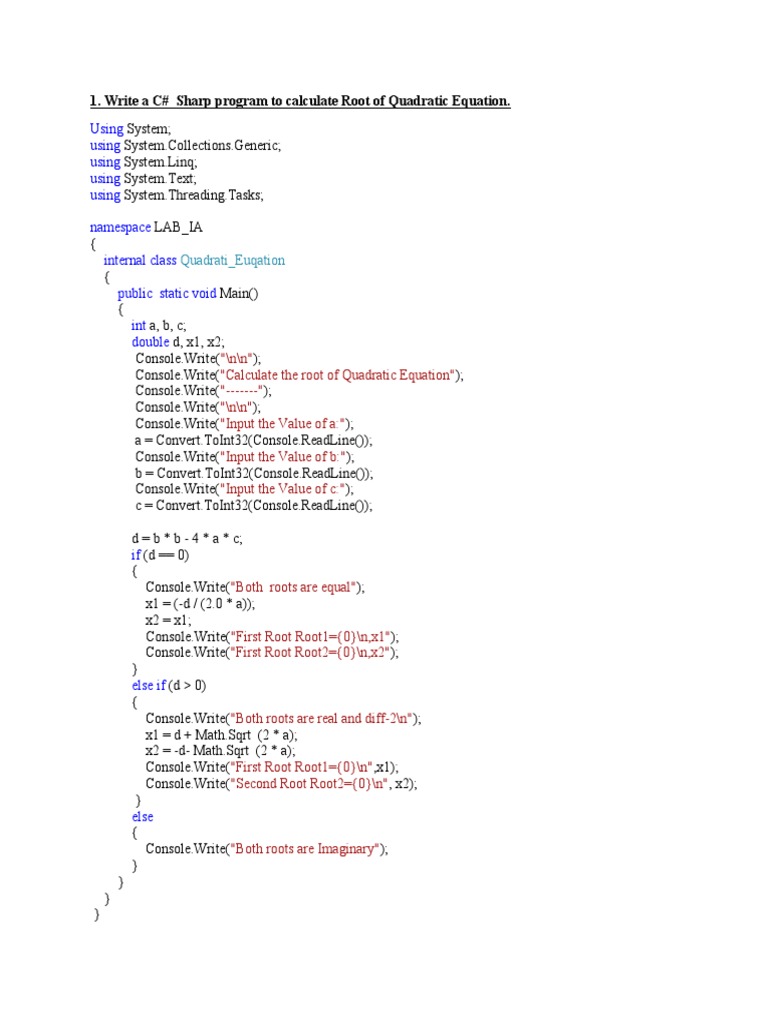 C# Final Jouranal | PDF | C Sharp (Programming Language) | Databases