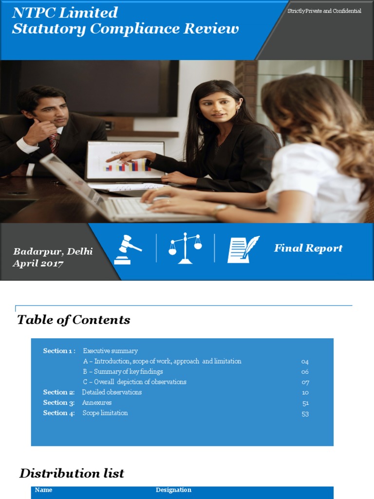 Draft Report NTPC Badarpur - v2 | PDF