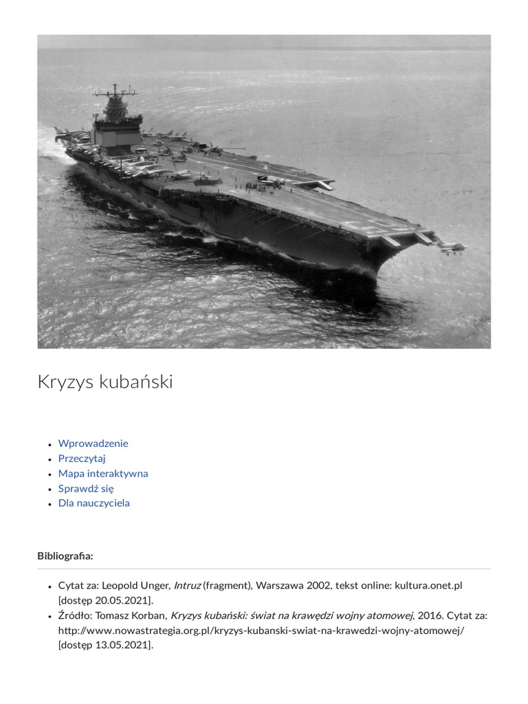 Kryzys Kubanski | PDF