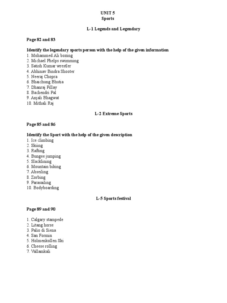 Term 2 Answer Key Class VIII GK | PDF | Puppets | Entertainment