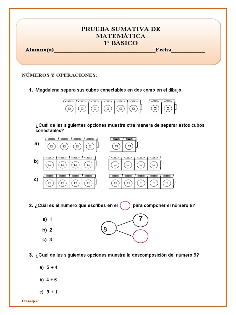 OA6 Numeros y Operaciones | PDF