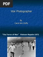 War Photographer - Sample Annotations | PDF | Poetry