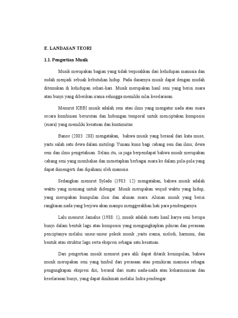 Landasan Teori | PDF