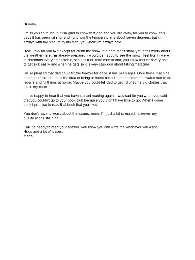 WRITING - An Informal Email | PDF