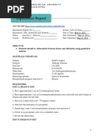 Lab Report Experiment 6 Diffraction Grating | PDF | Diffraction ...