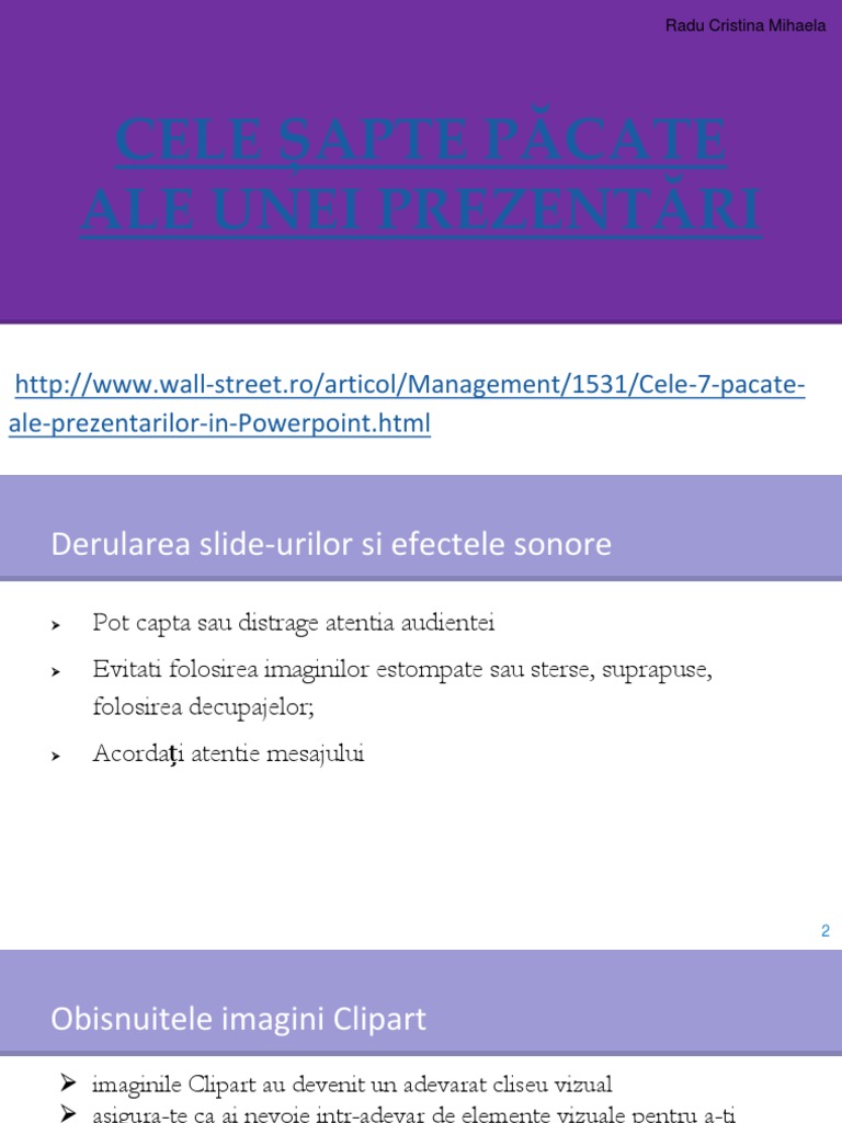 Realizare Prezentari | PDF