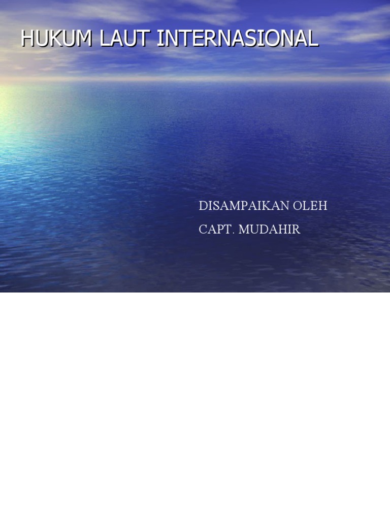 Hukum Laut | PDF
