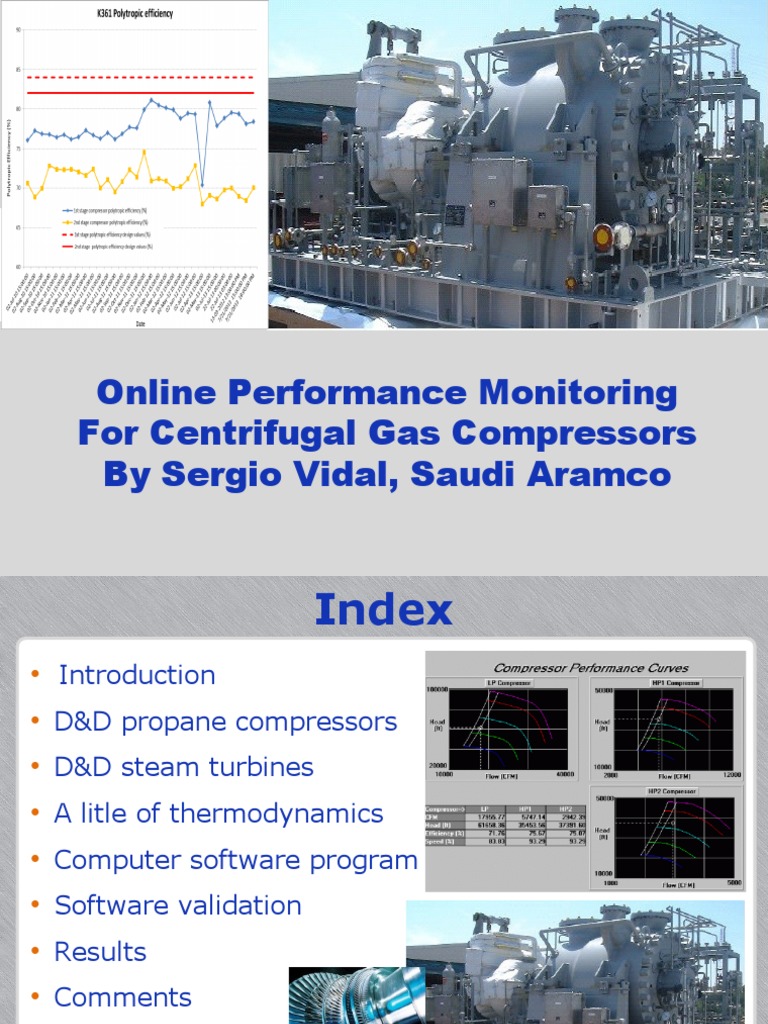Condition Monitoring For Centrifugal Compressors | PDF | Turbine | Gas Technologies