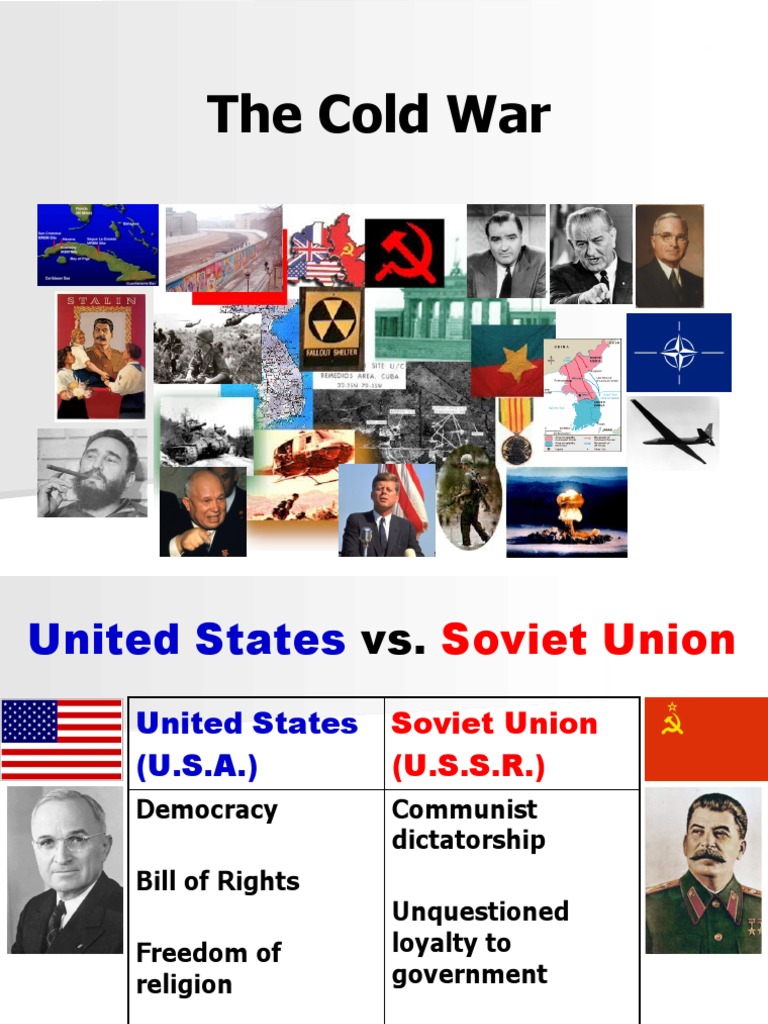 Cold War: US vs USSR Rivalry | PDF