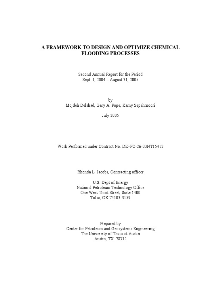 A Framework To Design and Optimize Chemical | PDF A Framework To Design and Optimize Chemical | PDF