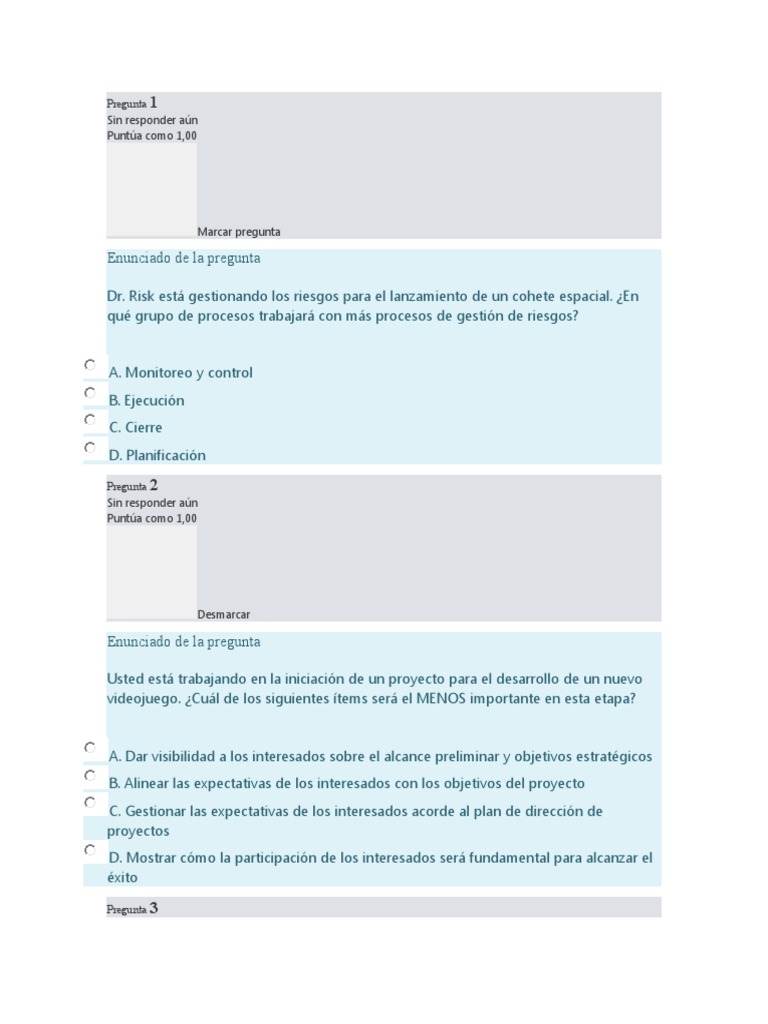 Examen 3. Cap III - Procesos | PDF | Planificación