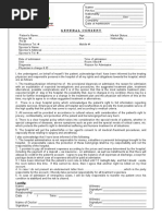 High Risk Consent Form for Patients | PDF