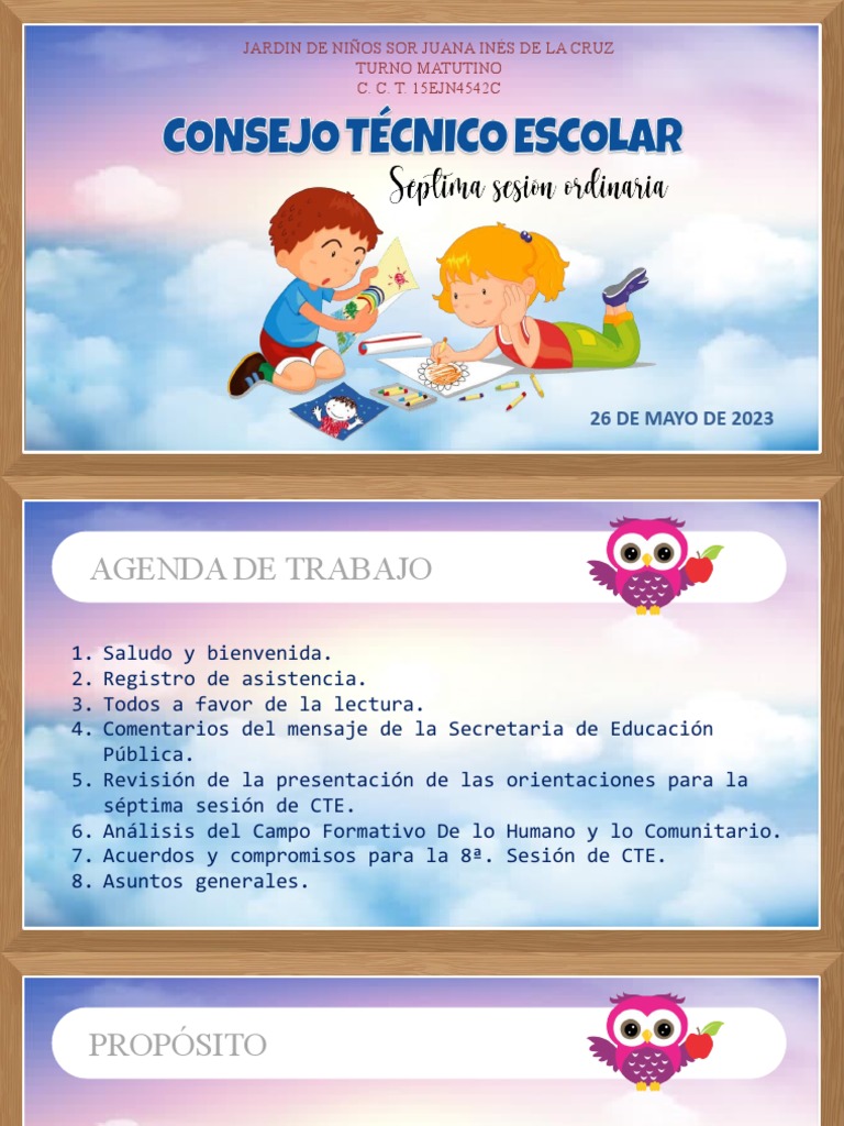 Presentacion Septima Sesion Cte | PDF