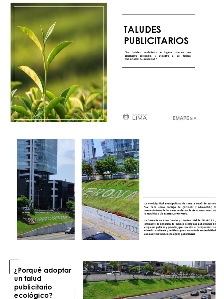 03 Panel Publicitatrio Ecolog | PDF | Sustentabilidad | Publicidad