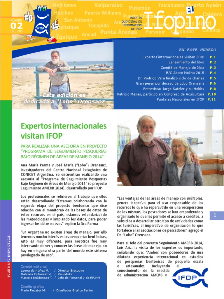 Boletin Ifopino 02 | PDF | Chile | Pesquería