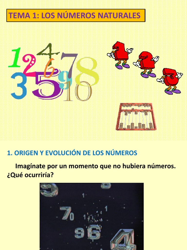 Tema 1 Números Naturales | PDF | División (Matemáticas) | Multiplicación