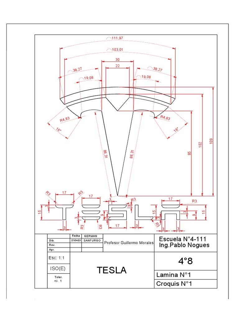 Tesla para Imprimir | PDF