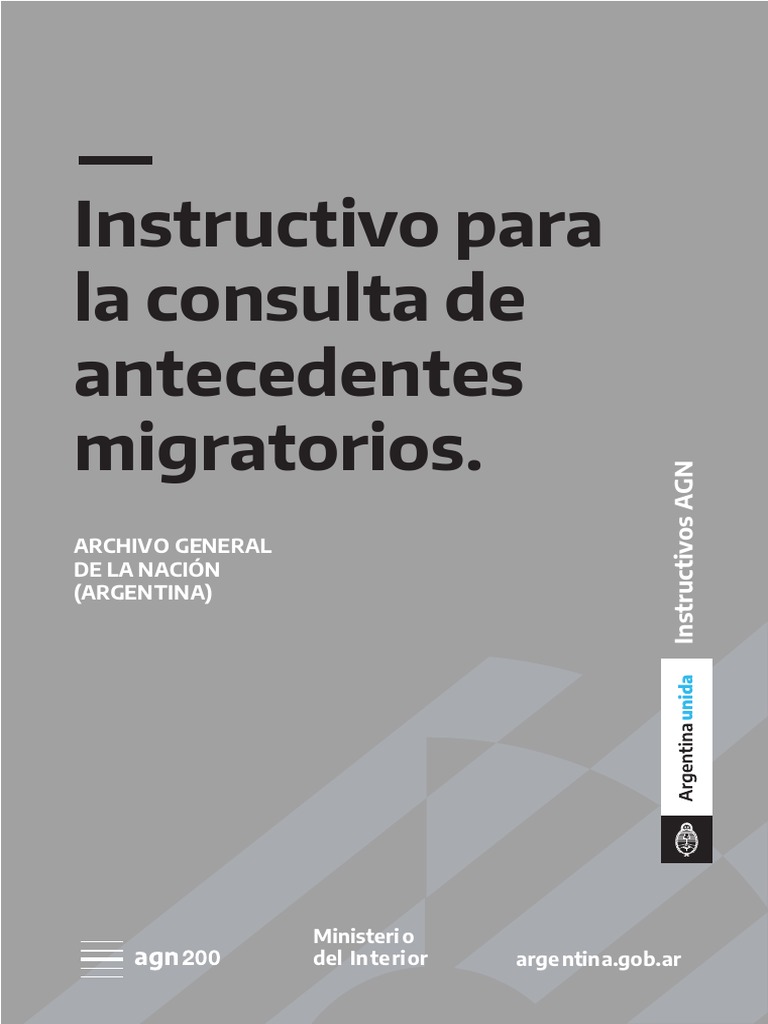 Instructivo AGN | PDF | Contraseña | Internet
