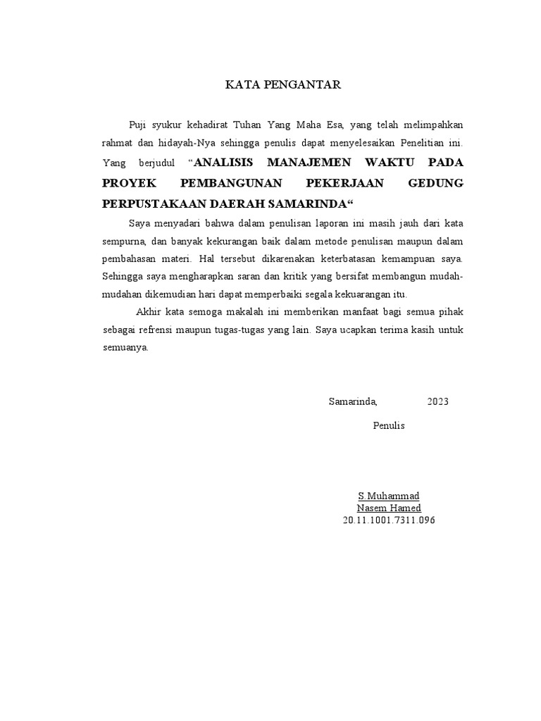 MINI SKRIPSI TPP (2 Bab) | PDF