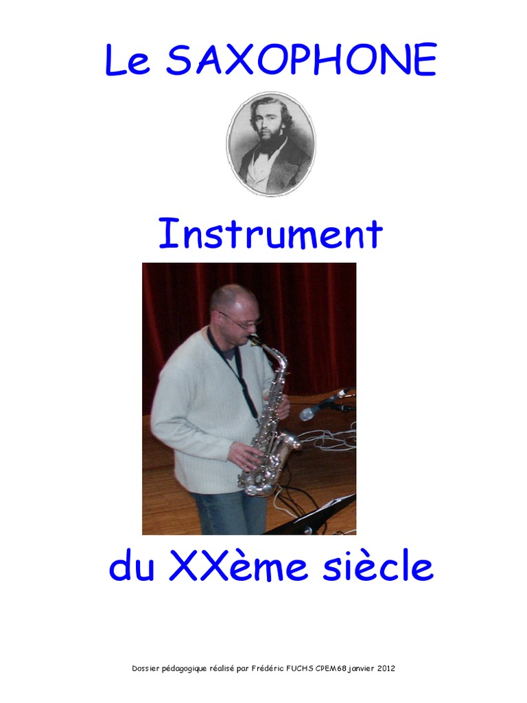Histoire du saxophone et de son créateur | PDF