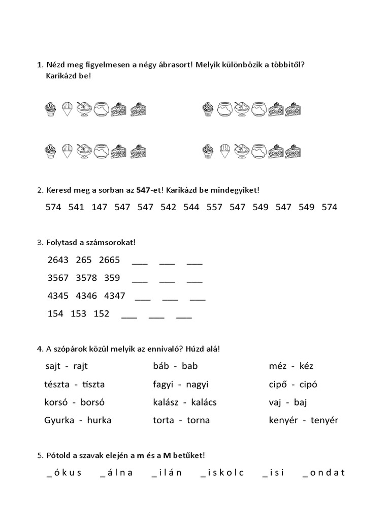 Fejlesztő Feladatlap | PDF