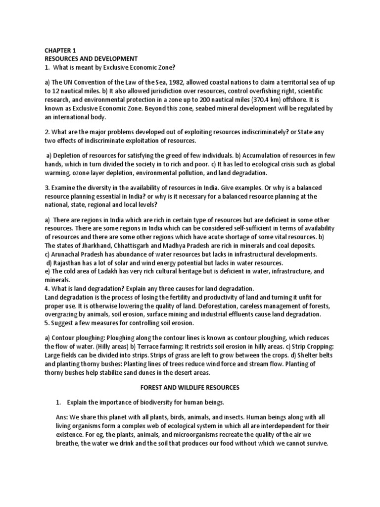 Grade 10 - Social Science - Remedial Notes 2022-23 | PDF