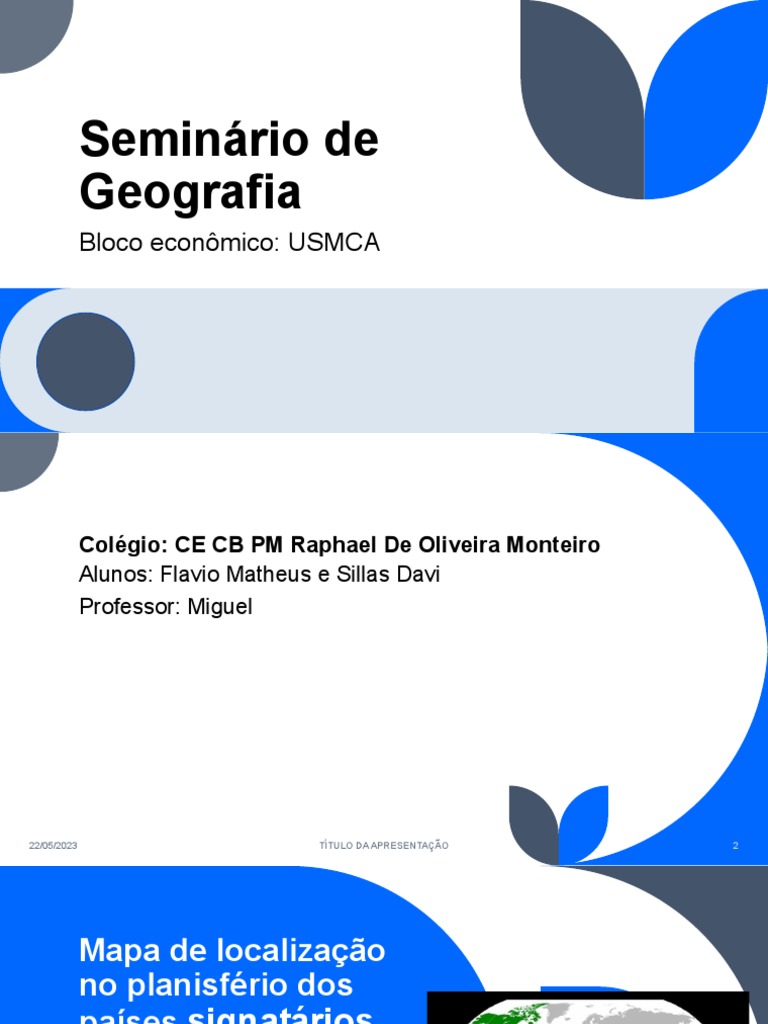 Brasil e o Bloco Econômico USMCA | PDF | Brasil | Os Estados Unidos