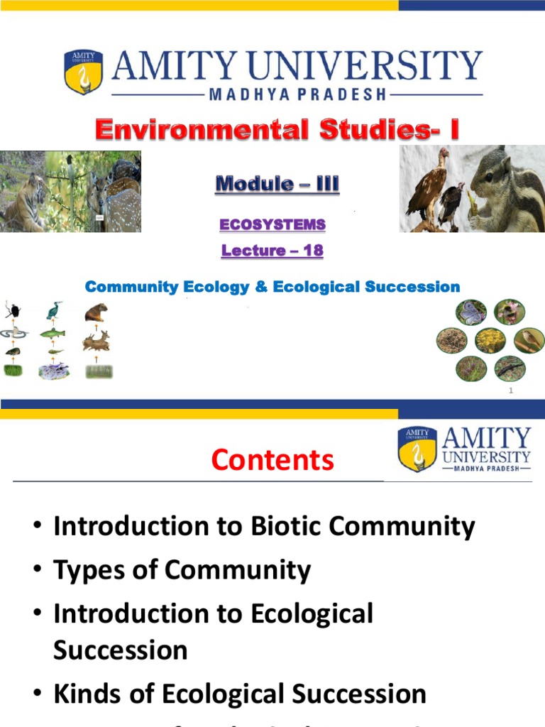 Lecture 18 | PDF | Ecosystem | Ecology Lecture 18 | PDF | Ecosystem | Ecology