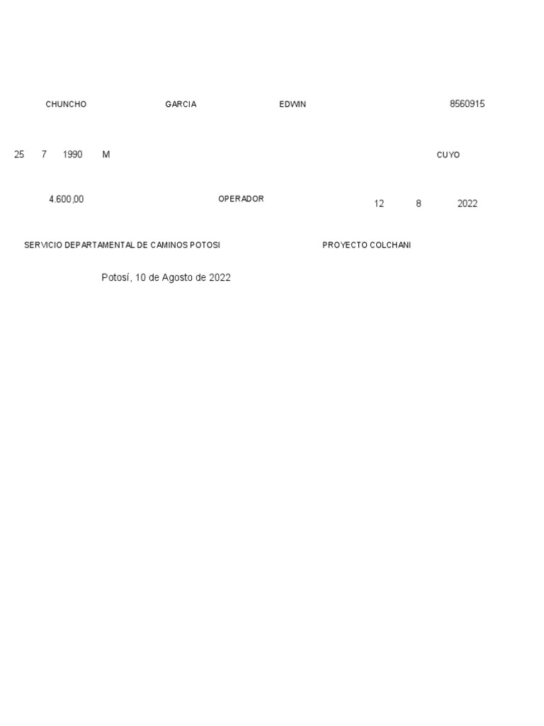 Form. Aviso de Afiliación Del Trabajador3 | PDF