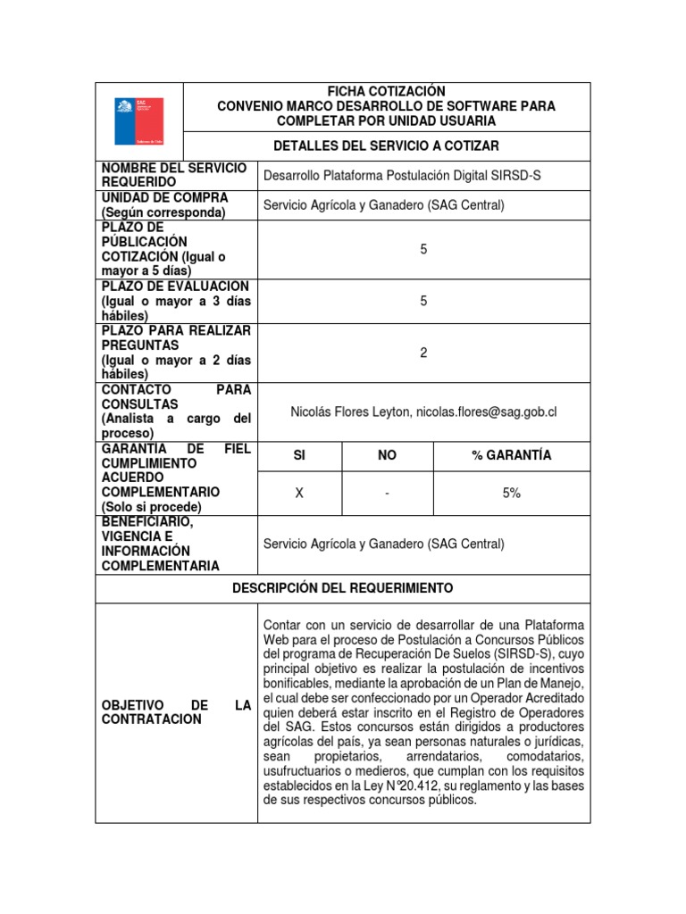 Formulario Cm Proyecto Sirsd-Anexo 2-Gu a Desarrollo | PDF | Software ...