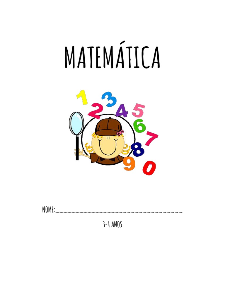 Apostila de Matemática - 3-4 ANOS | PDF | Matemática