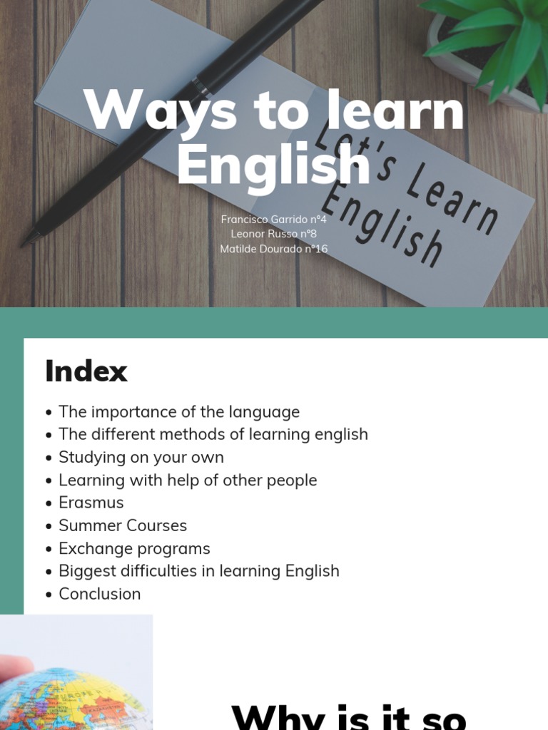 Ways To Learn English | PDF