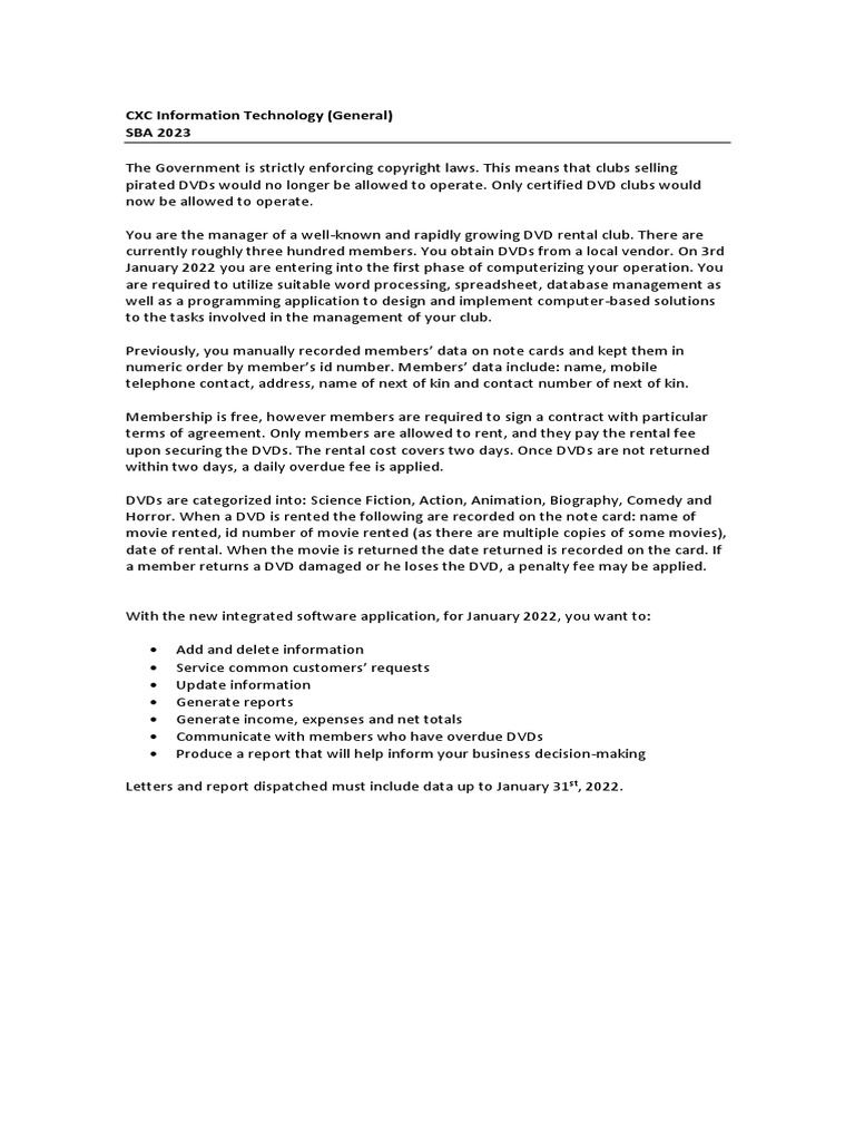 DVD Club Updated Version 19092022 | PDF | Dvd | Worksheet