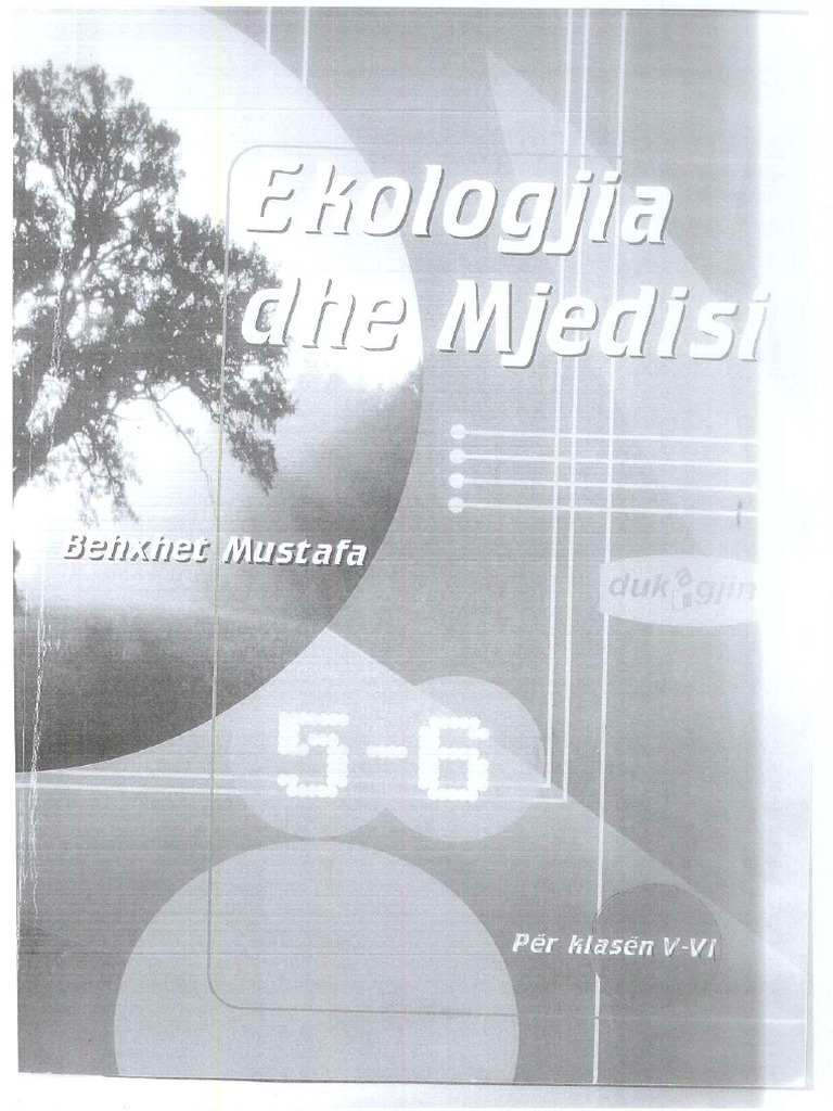 Ekologjia Dhe Mjedisi Kl.5-6 | PDF