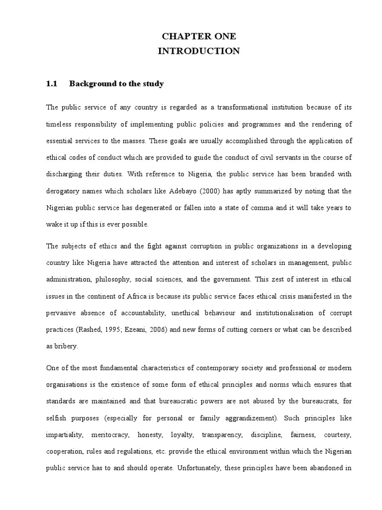 Ethics and Accountability in Civil Service | PDF | Integrity ... Ethics and Accountability in Civil Service | PDF | Integrity ...