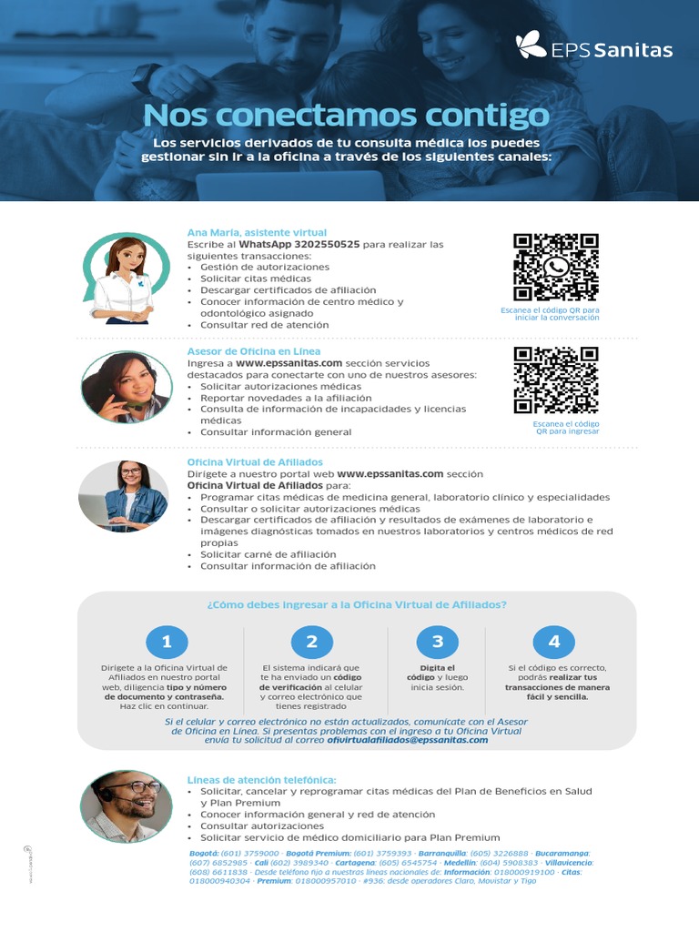 Popup Feb15 Canales Disponibles EPS | PDF | Industrias de servicio | Informática