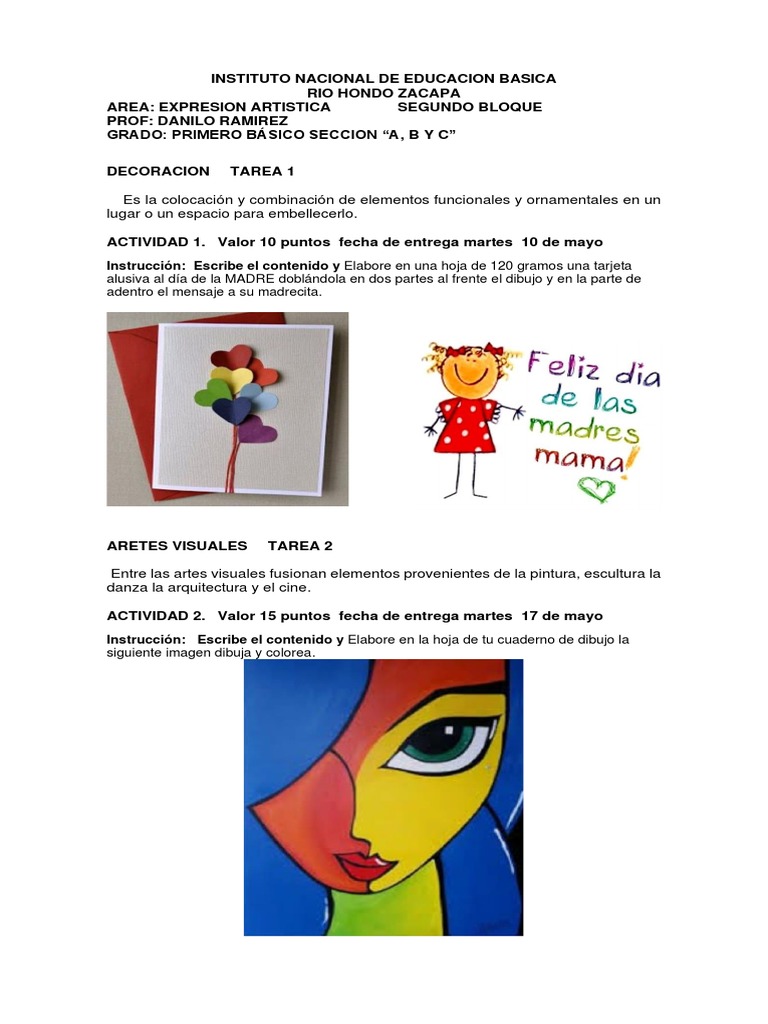 Expresion Artistica 2 | PDF | Las artes