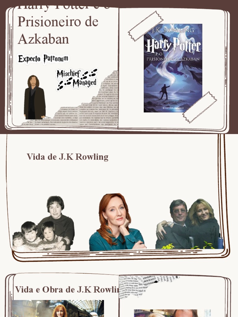 Expressão Oral Português Harry Potter e o Prisioneiro de Azkaban | PDF