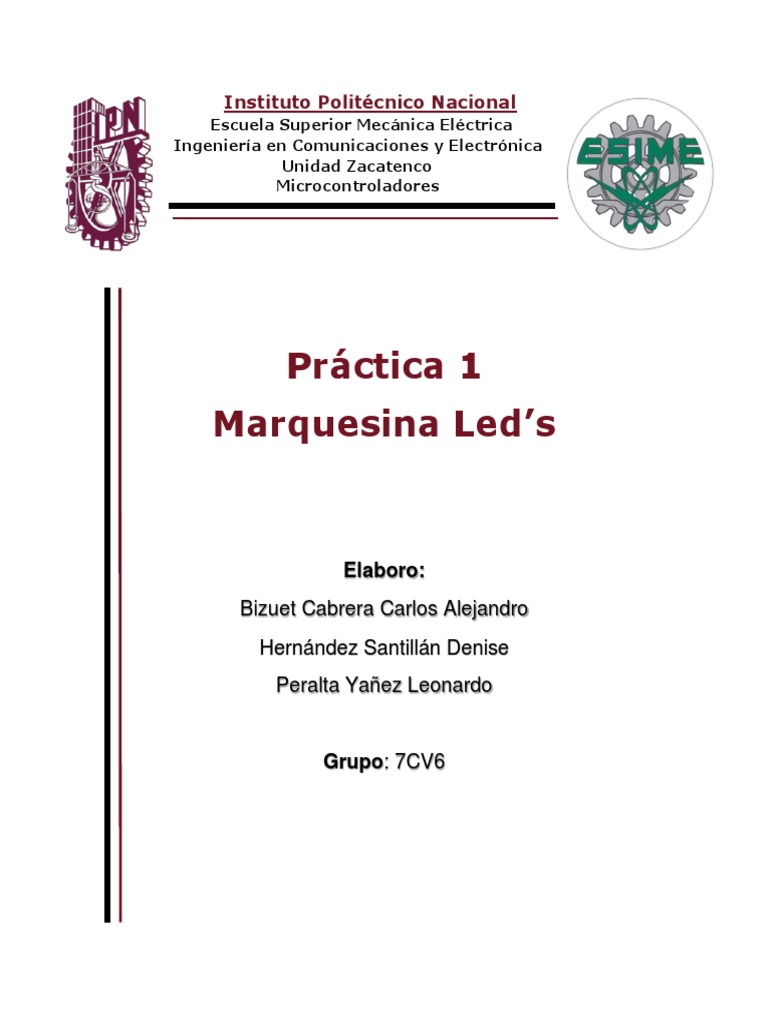 Práctica 1 Marq | PDF | C++ | Computer Engineering