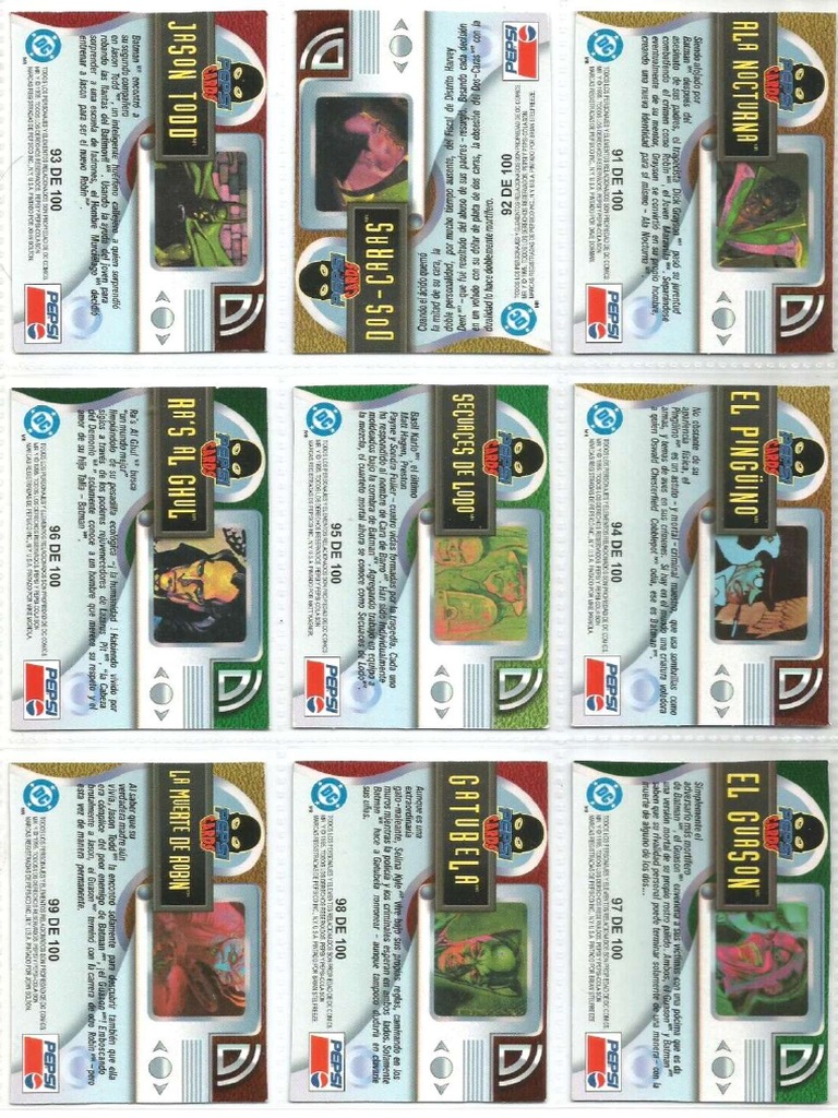 Pepsi Cards 1995 PDF | PDF