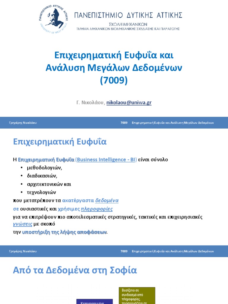 Επιχειρηματικη Ευφυια | PDF