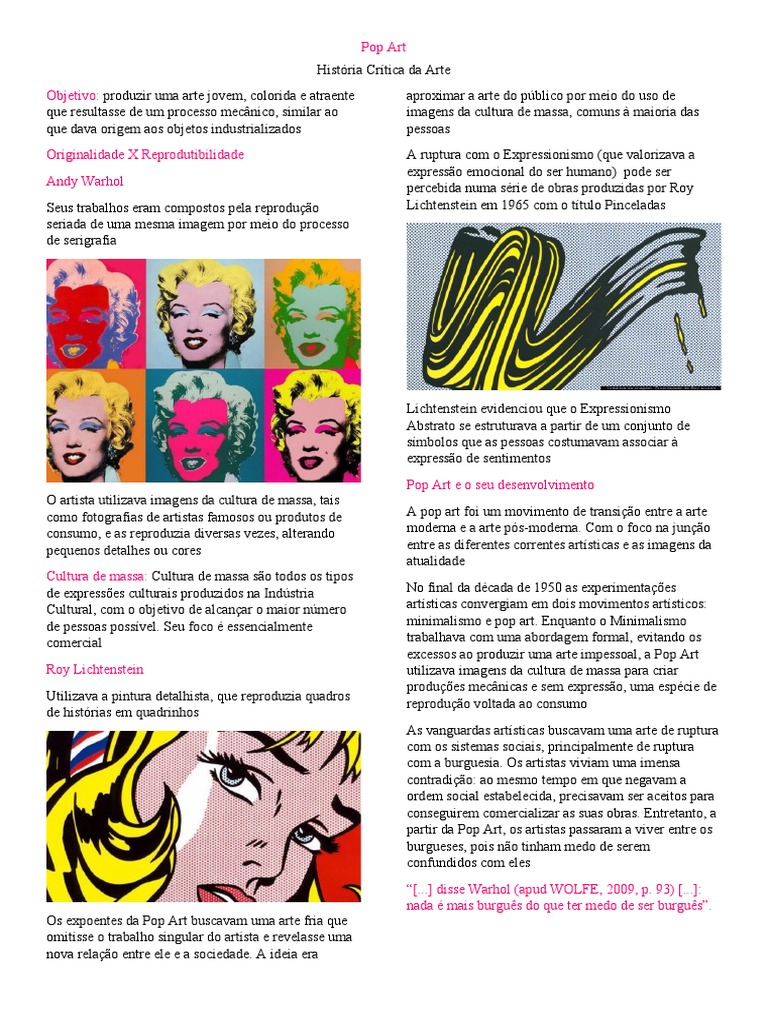 Pop Art | PDF | Estética